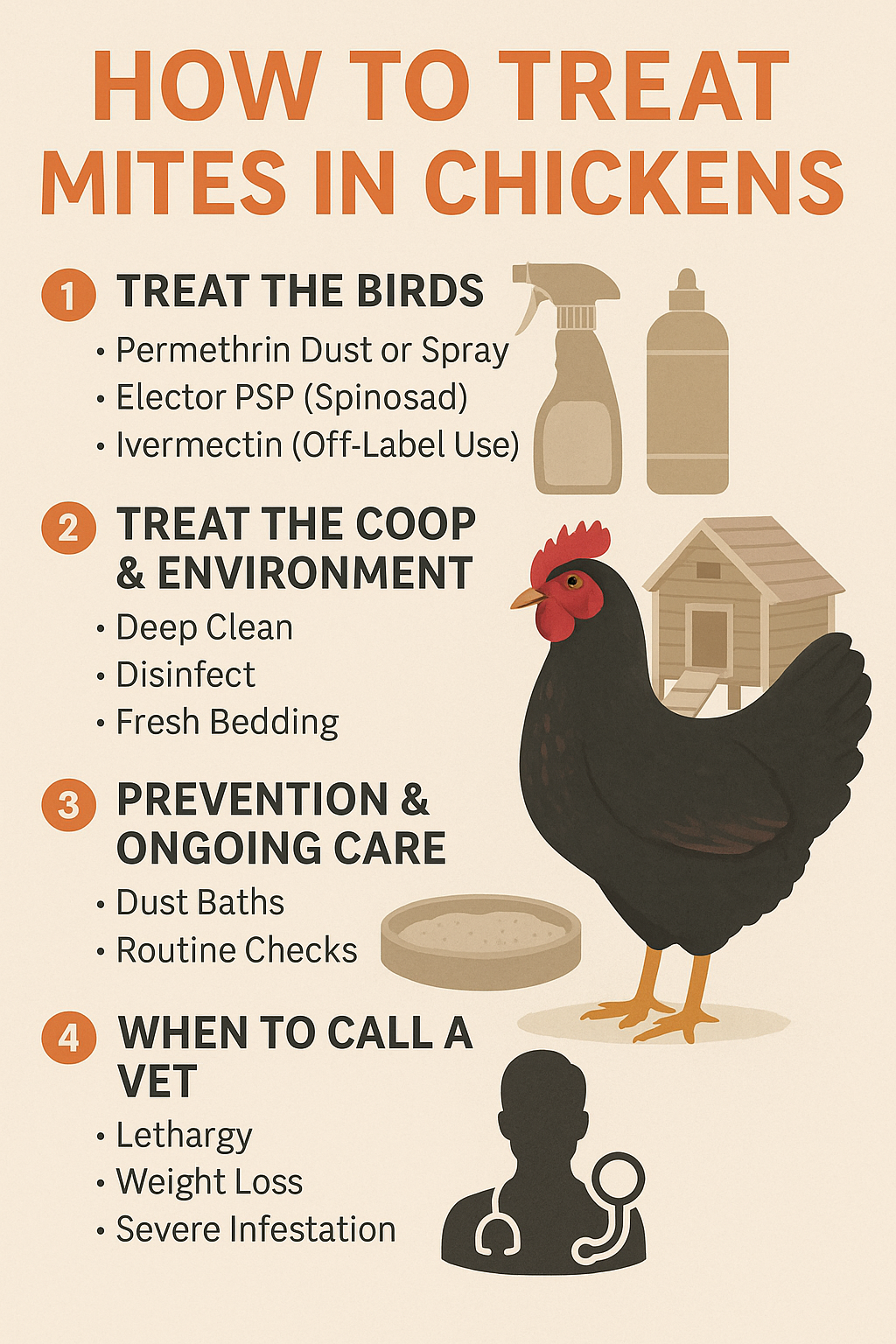 How to Treat Mites in Chickens – A Complete Guide – Wise County Chicken ...