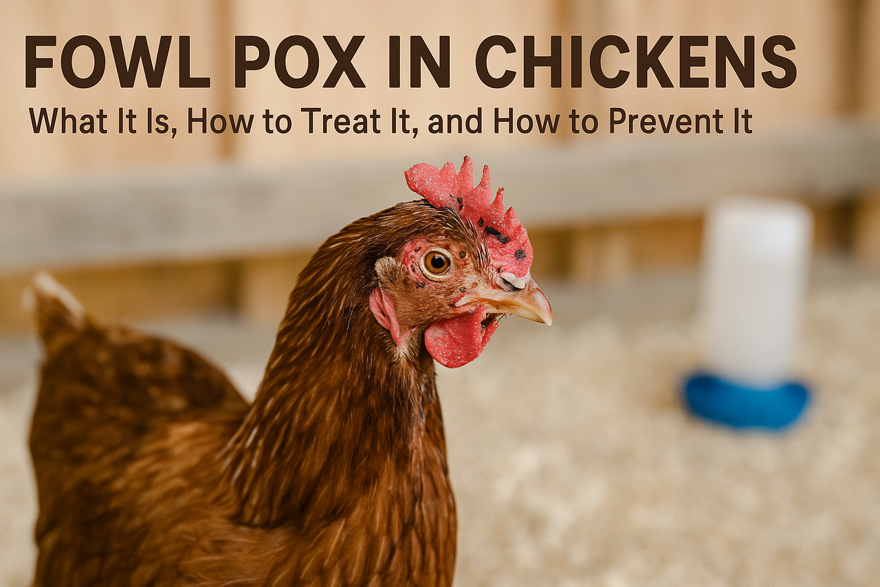 Fowl Pox in Chickens: What It Is, How to Treat It, and How to Prevent ...