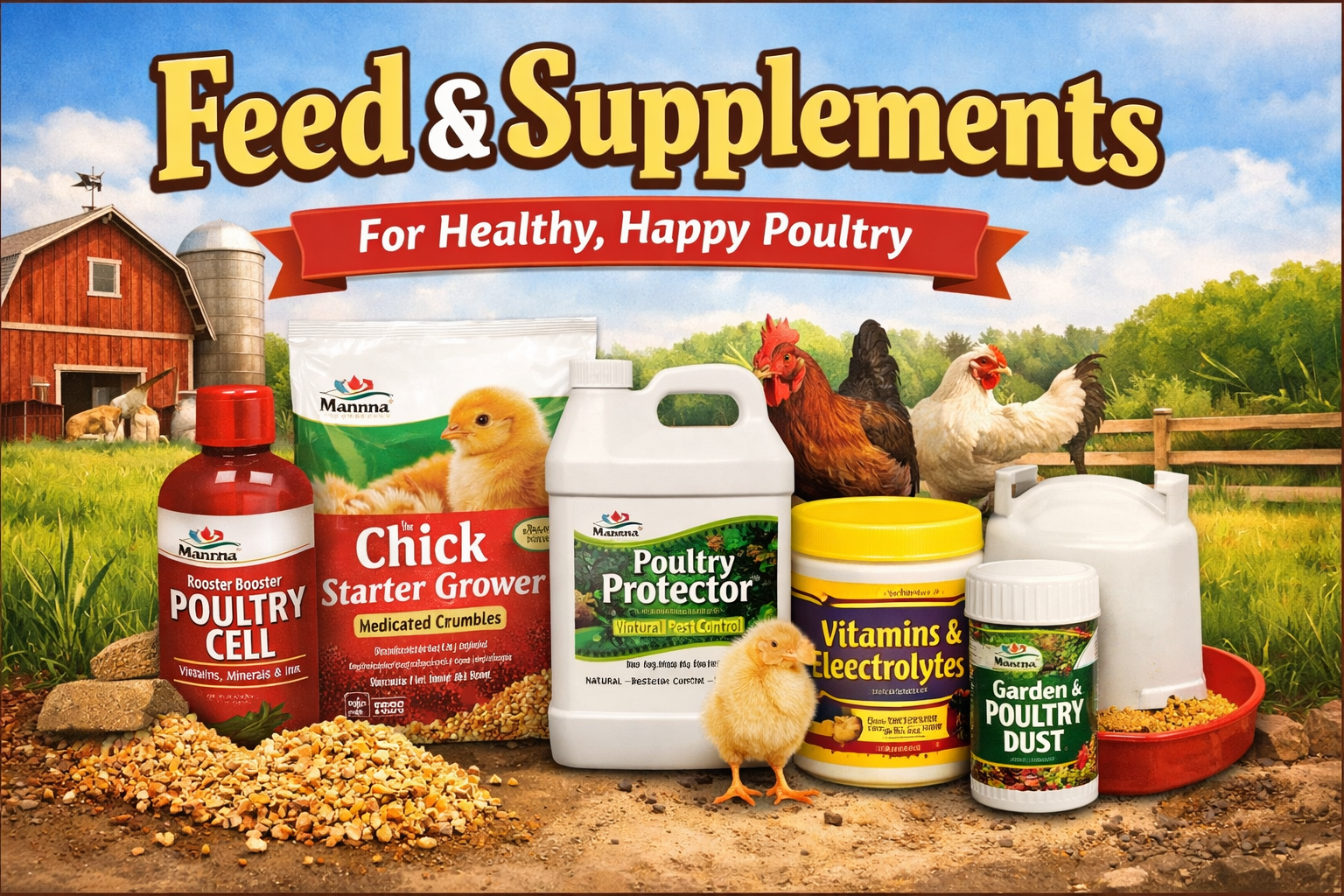 Feed & Supplements – Wise County Chicken Farm