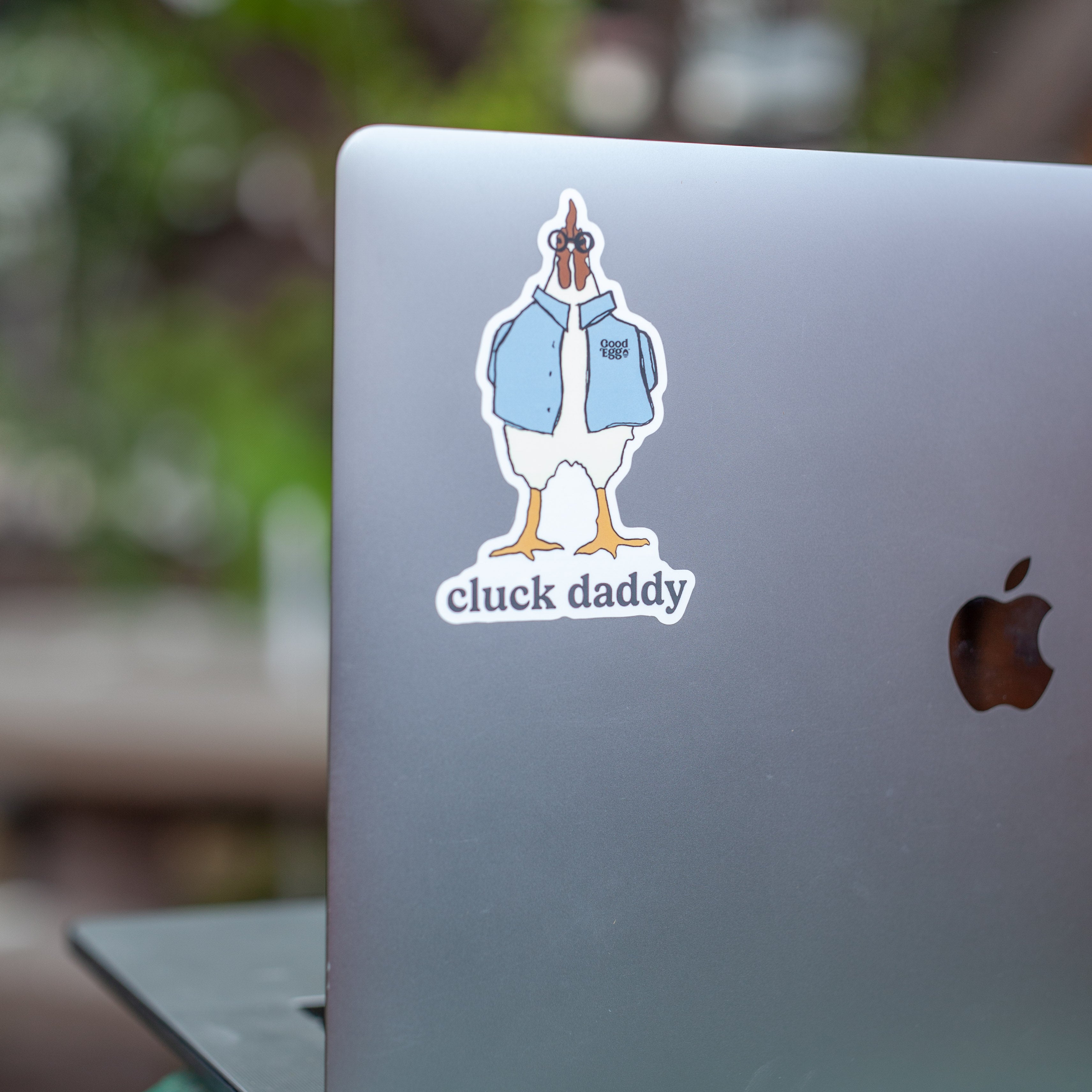 "Cluck Daddy" Sticker – Wise County Chicken Farm
