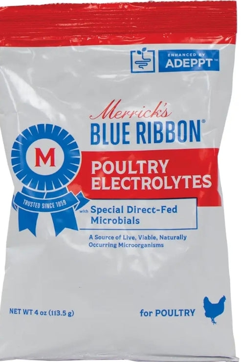 Merrick's Blue Ribbon Poultry Electrolytes – Wise County Chicken Farm