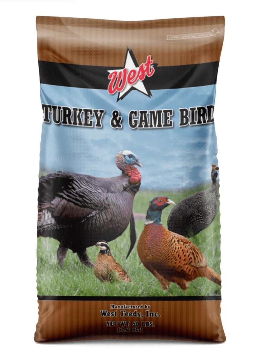 Turkey & Game Bird Starter Crumbles – Wise County Chicken Farm